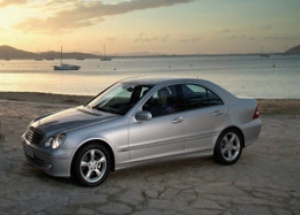 Santorini Car Rental Greece - Mercedes C-200 Compressor